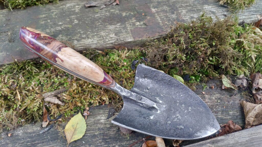 Custom Garden Trowel - Anvil And Yew