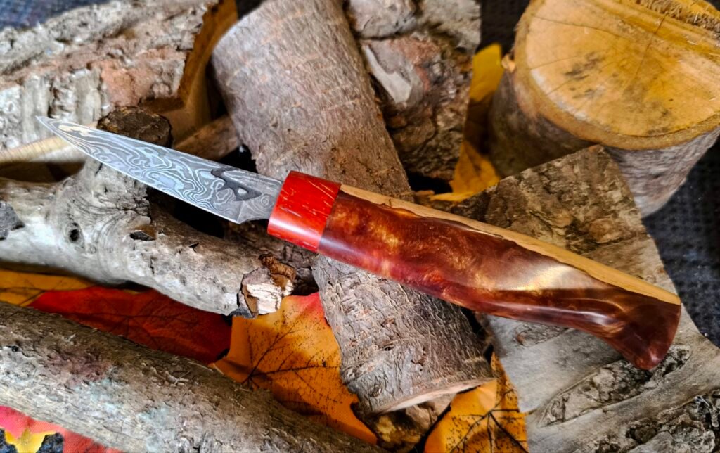 Hand Forged Sloyd Knife (#47) - Anvil And Yew